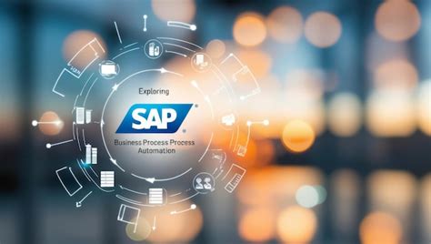 Sap Business Process Automation Software Exploring Future Technology Premium Ai Generated Image