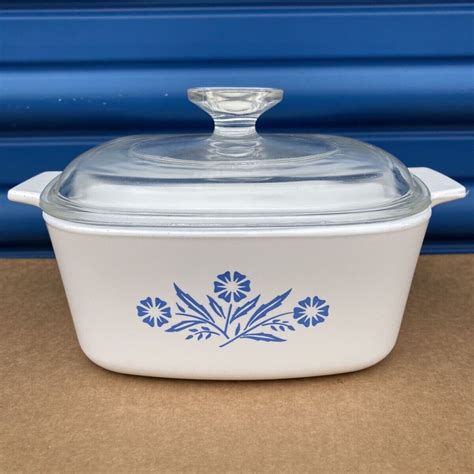 Corning Ware Vintage Floral Bouquet Casserole Avec Couvercle A 12 C Etsy