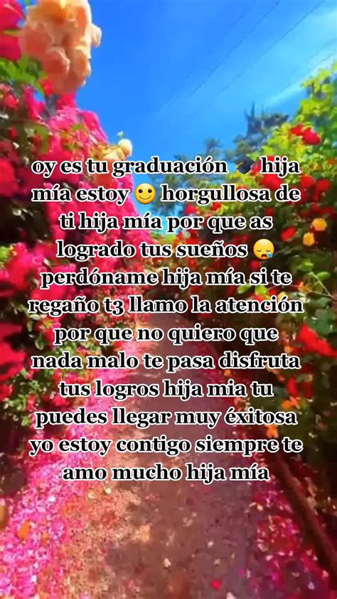 Poemas De Graduacion Para Tu Hija Graduación 🎓 Inicial Ii Linda