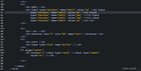 Day010：html表单与表格的嵌套html表格嵌套 Csdn博客