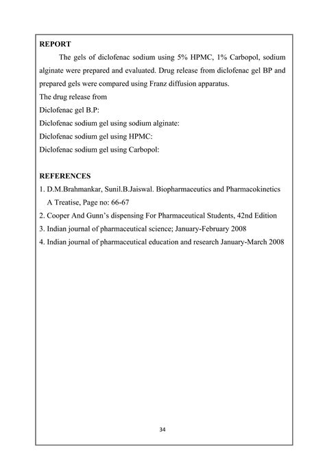 Formulation Technology Practical Manual Pdf