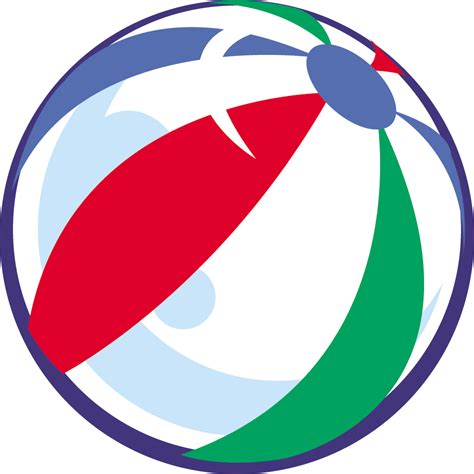 Beach Ball Clipart Free Download On Clipartmag