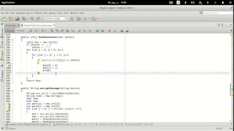playfair cipher in java youtube