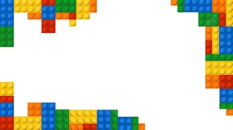Lego Bricks Border