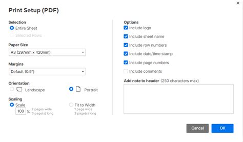 Width Of Columns On Printed Report Smartsheet Community