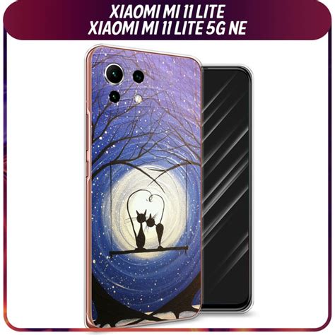 Силиконовый чехол на Xiaomi Mi 11 Lite/5G NE / Сяоми Ми 11 Лайт/5G NE ...