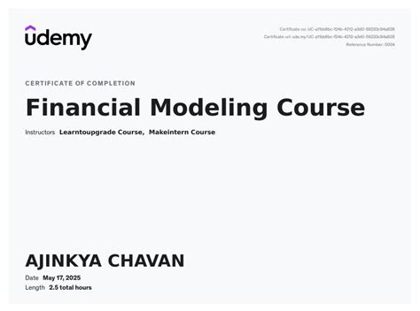 Financialmodeling Productmanagement Lifelonglearning Udemy