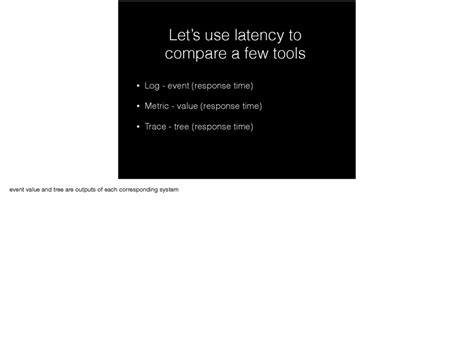 observability 3 ways logging metrics and tracing speaker deck