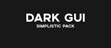 [1 20 4 ] Dark Gui [mod Support] Minecraft Texture Pack