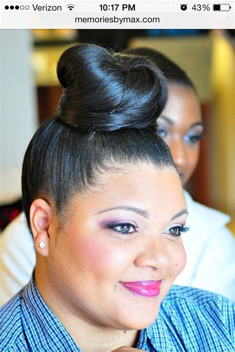 Bun Hairstyles African American Hair Fade Haircut Styles