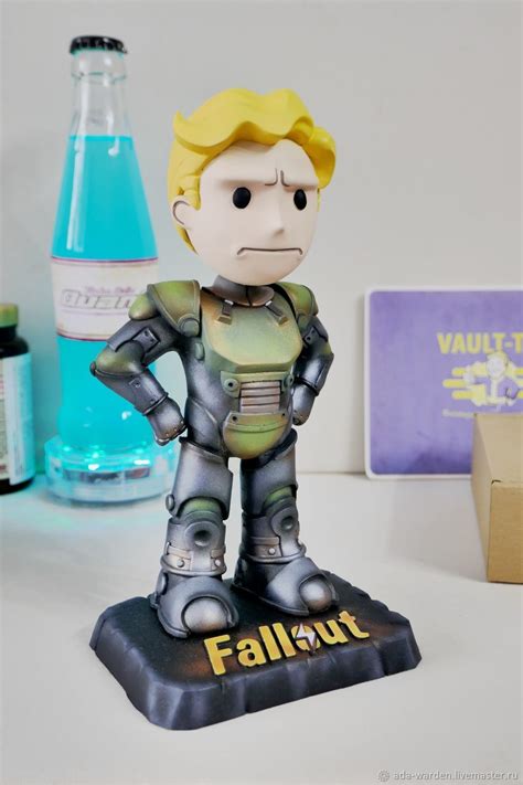 Башкотряс в силовой броне Vault-boy | Fallout фигурка | Фаллаут в ...