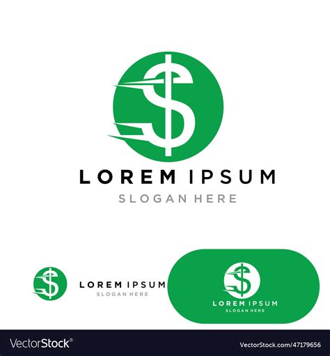 Money Dollar Icon Design Royalty Free Vector Image
