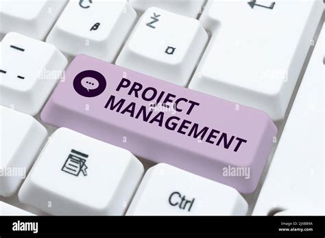 Sign Displaying Project Managementapplication Process Skills To Achieve