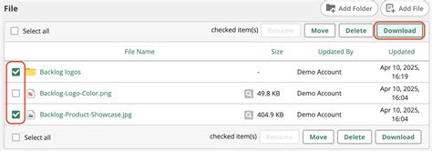 How To Manage Project Files And Folders In Backlog Faqs And Technical Support Nulab