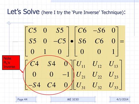 PPT Robotic Kinematics The Inverse Kinematic Solution PowerPoint Presentation ID