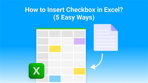 understanding how to insert checkbox in excel updf