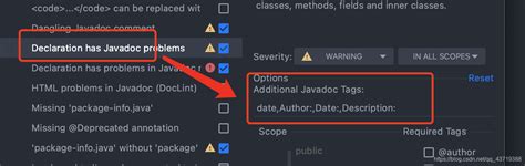 Idea 一劳永逸的解决 Wrong Tag ‘author‘ Wrong Tag ‘date‘ Wrong Tag ‘description‘ 警告信息wrong Tag Date