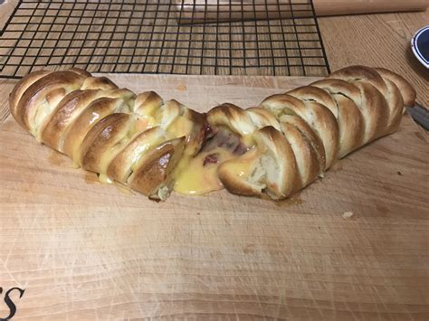 Lemon Raspberry Braided Strudel R Baking