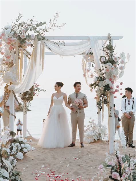 งานแต่งริมทะเลในฝัน งบ 2 แสน เล็กๆอบอุ่น แกลเลอรีที่โพสต์โดย