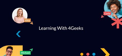 Learning With 4geeks