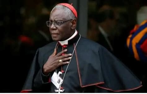 Kardinal Guinea Robert Sarah Menjadi Kandidat Potensial Menggantikan Paus Fransiskus Suara