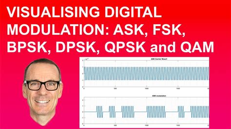 Visualising Digital Modulation Ask Fsk Bpsk Dpsk Qpsk And Qam Youtube