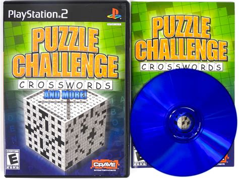 Puzzle Challenge Crosswords And More Playstation 2 Ps2 Retromtl