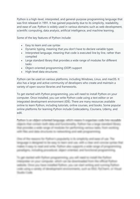 Solution Introduction To Python Studypool