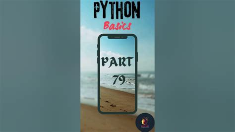 Python Basics Part 79 Coding Datascience Artificialintelligence