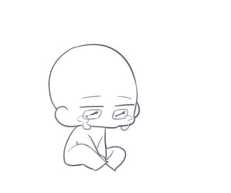 Pin By Pand Ashh On Chibi References Chibi Sketch Anime Poses Reference Drawing Base