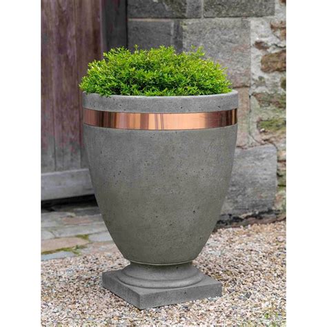 Tall Garden Urn Planters
