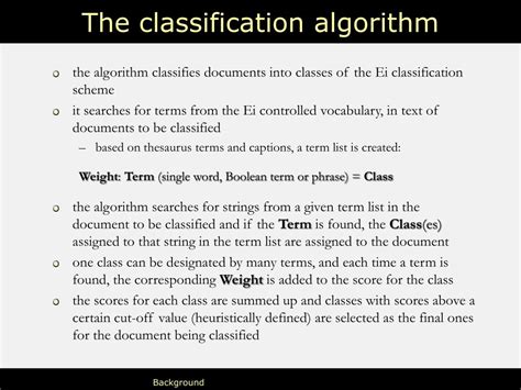 Ppt Automated Subject Classification Of Engineering Web Pages In Hierarchical Browsing A User