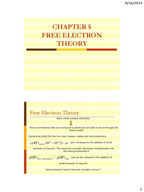 Pdf Chapter 5 Electron Theory Dokumen Tips