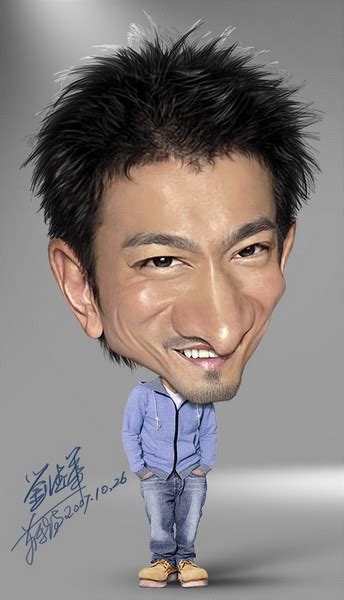 刘德华漫画像 搞笑趣图 爆笑坛