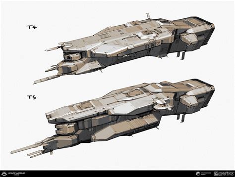 Artstation Homeworld Mobile Hiigaran Concept Art Daniel