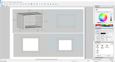 Skp Layout Section Symbol Is Not Showing In Parallel Projection Feature Requests Sketchup
