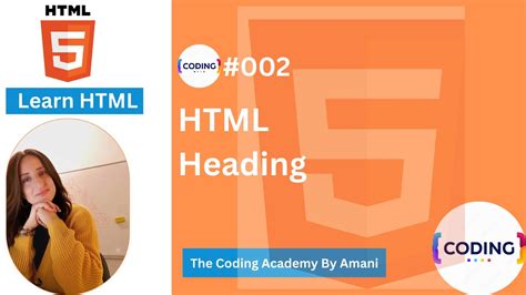 English Html Tutorial For Beginners 002 Html Heading Youtube