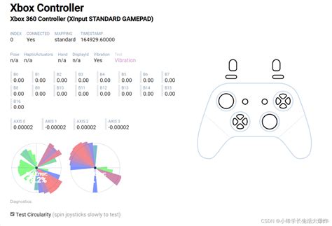 【工具】gamepad Tester游戏手柄在线测试平台小锋学长生活大爆炸的技术博客51cto博客