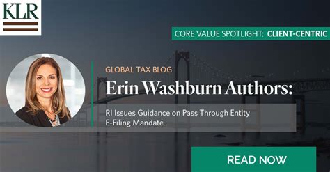 Ri Issues Guidance On Pass Through Entity E Filing Mandate Moshe