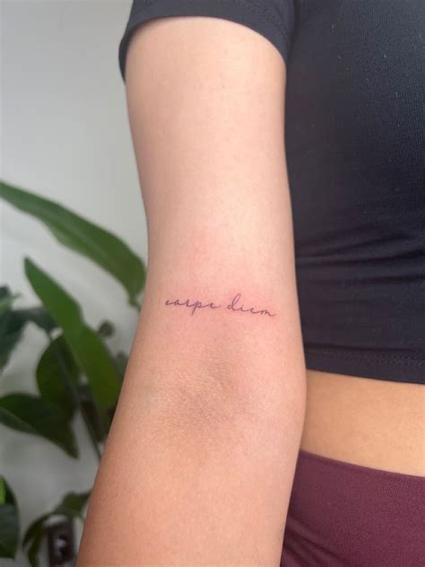 Carpe Diem Tatoo Tatuagem Carpe Diem Boas Ideias Para Tatuagem
