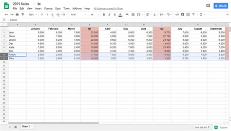 How To Hide Or Unhide Rows In Google Sheets