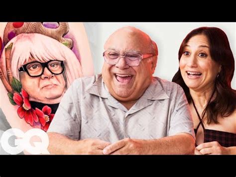 Danny DeVito Lucy DeVito Critique Tattoos Of Danny DeVito GQ The Global Herald