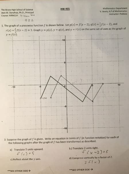 How Would We Graph Just Q X Homework Study Com