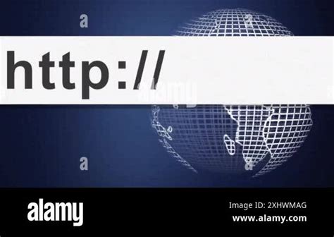 Animation Of Cursor And Text With Digital Data Processing Over Globe Global Media