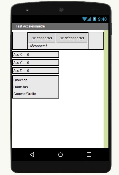 Gérer Laccéléromètre Dun Téléphone Piloter Des Moteurs Arduino