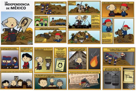 Comic De La Independencia De México Educación Primaria Historia De