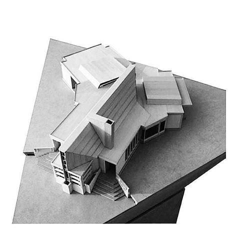 Model Of The Packard House By Rm Schindler Parallelogram