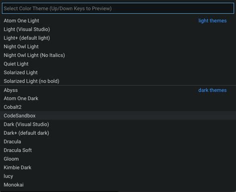 How To Customize The Vscode Theme In Codesandbox