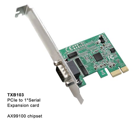 PCI Express Expansion Card PCIe To Serial Parallel Grandado