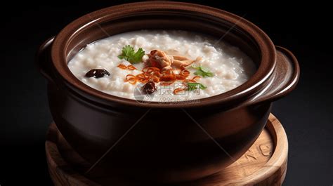 美食早餐咸味米粥高清图片下载 正版图片600002301 摄图网